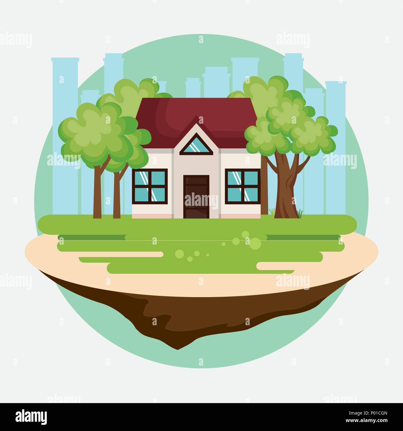 exterior house facade icon Stock Vector Image & Art - Alamy