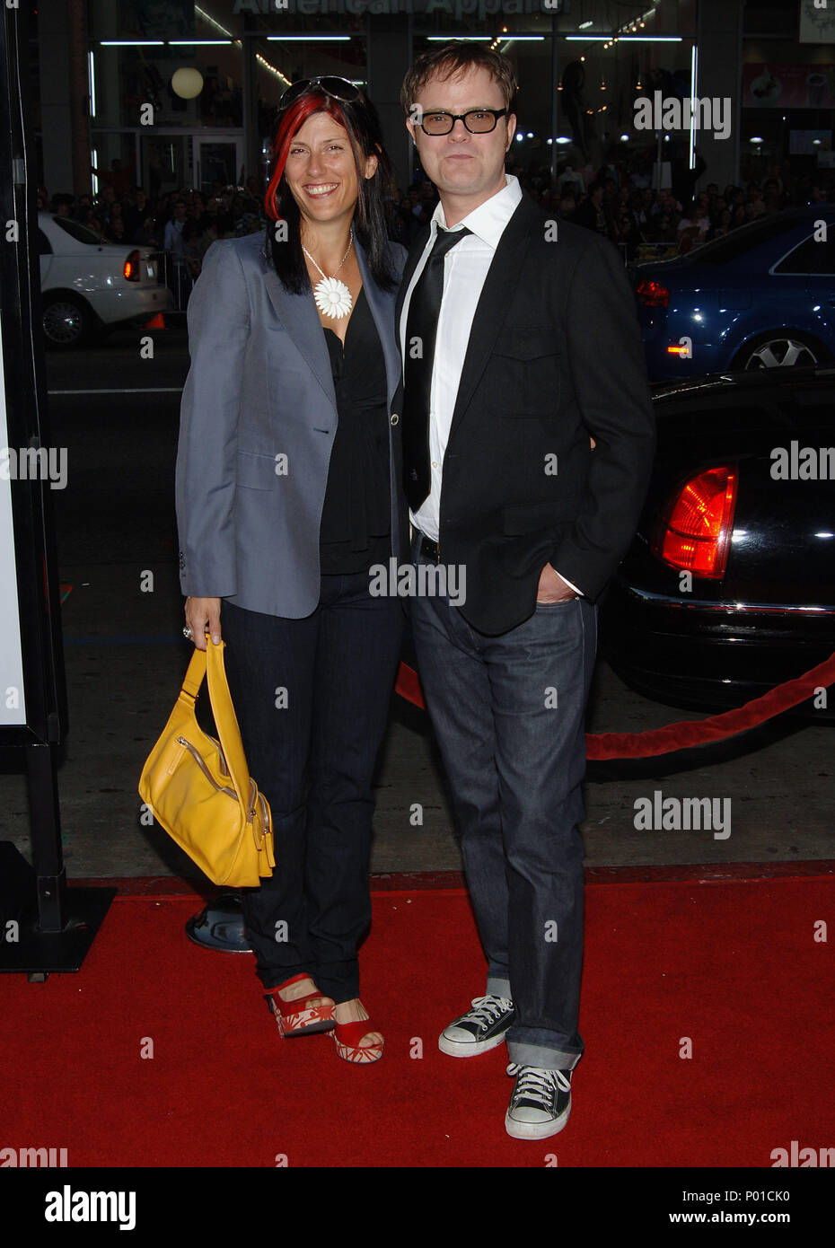 Rainn wilson wife los angeles hi-res stock photography and images - Alamy