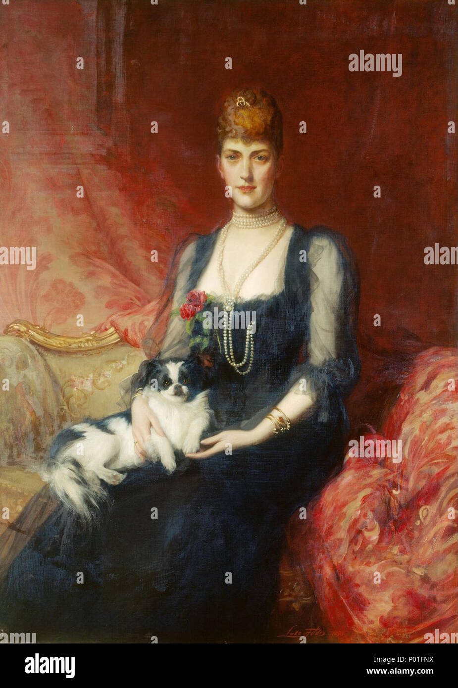Portrait of queen alexandra hi-res stock photography and images - Alamy