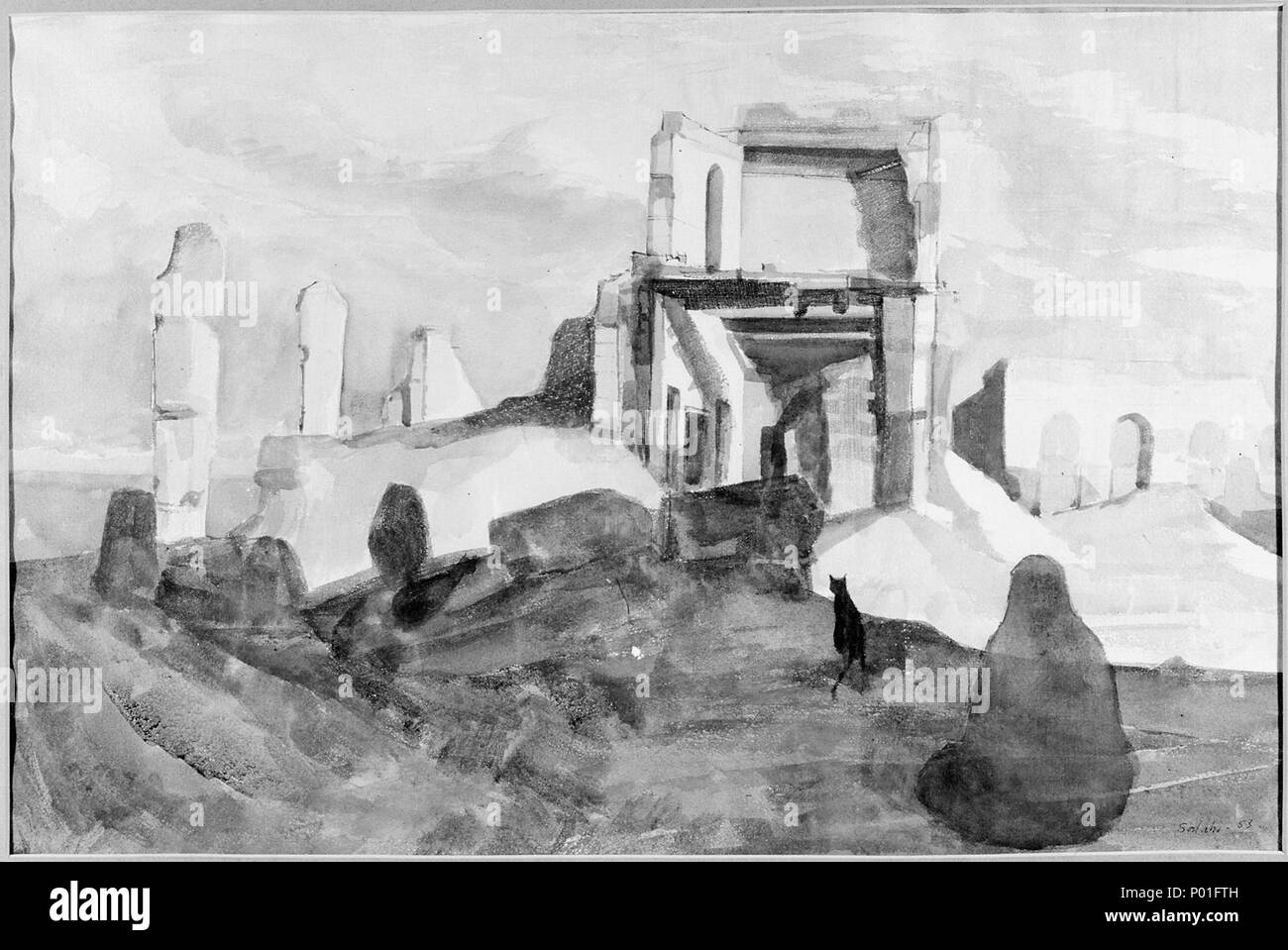 Ruins of Suakin, 1954 Stock Photo - Alamy