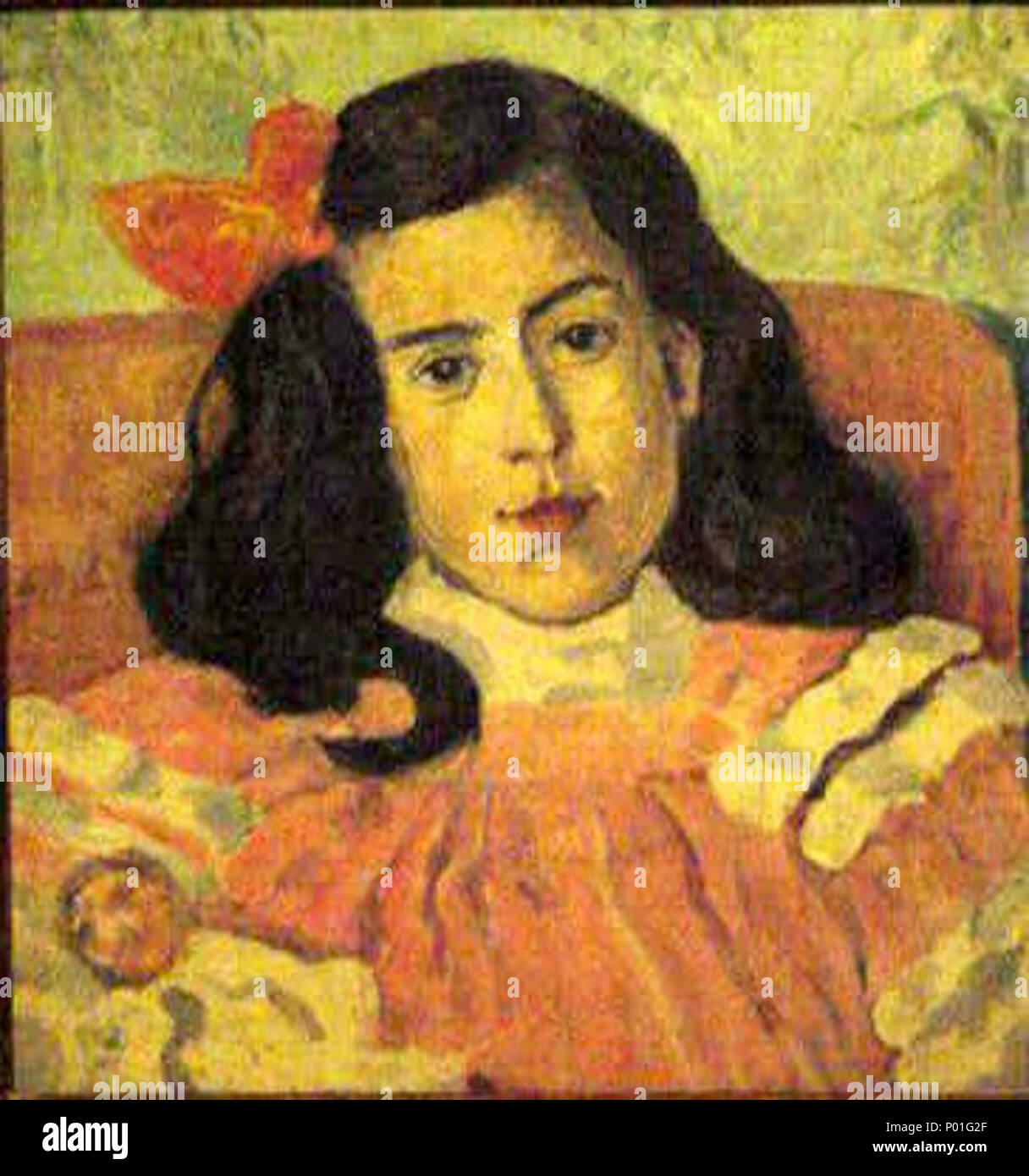6 Retrat d'Isabel Regoyos - Darío de Regoyos Museu Abelló 690 Stock ...