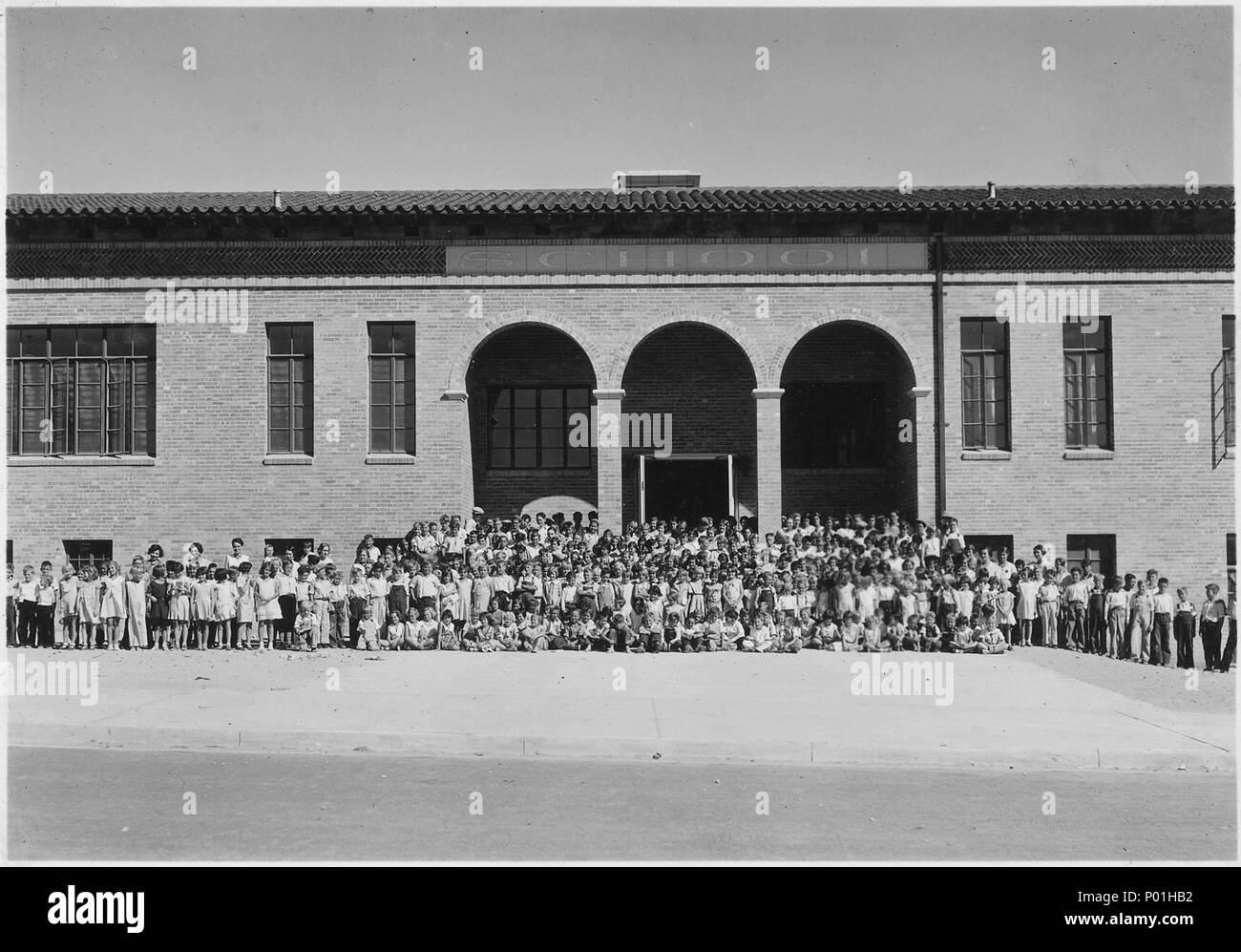 School children in the grades of the Boulder City Public School ...
