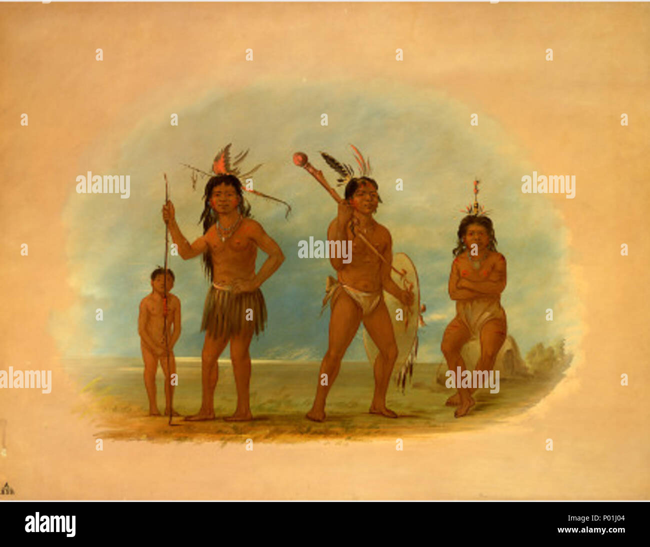 Four arowak indians hi-res stock photography and images - Alamy
