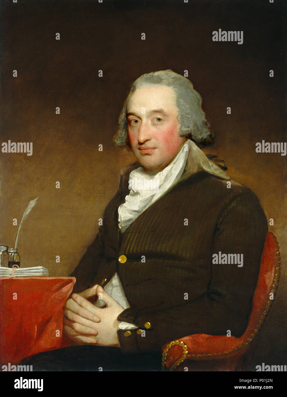 Gilbert Stuart, George Pollock, American, 1755 - 1828, 1793/1794, oil ...