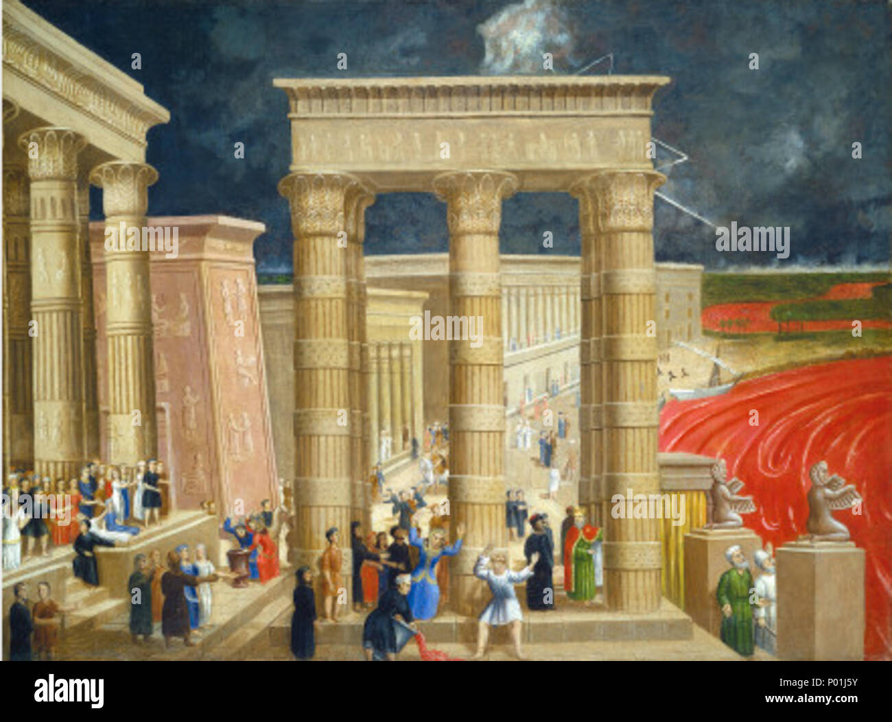 Waters turned into blood hi-res stock photography and images - Alamy