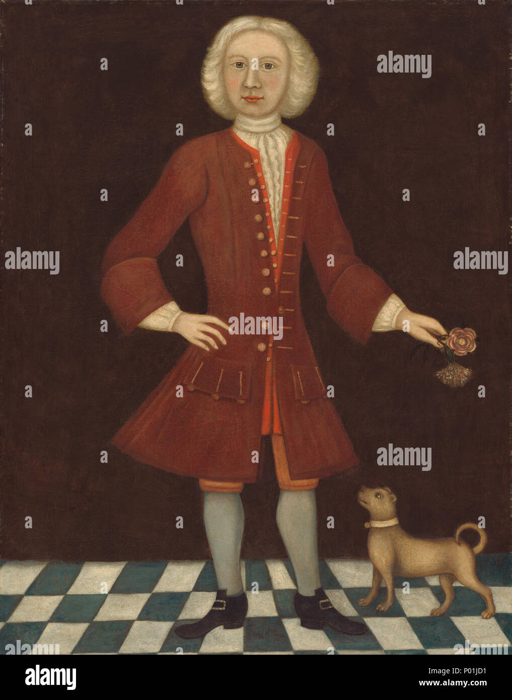 American colonial oil painting hi-res stock photography and images - Alamy