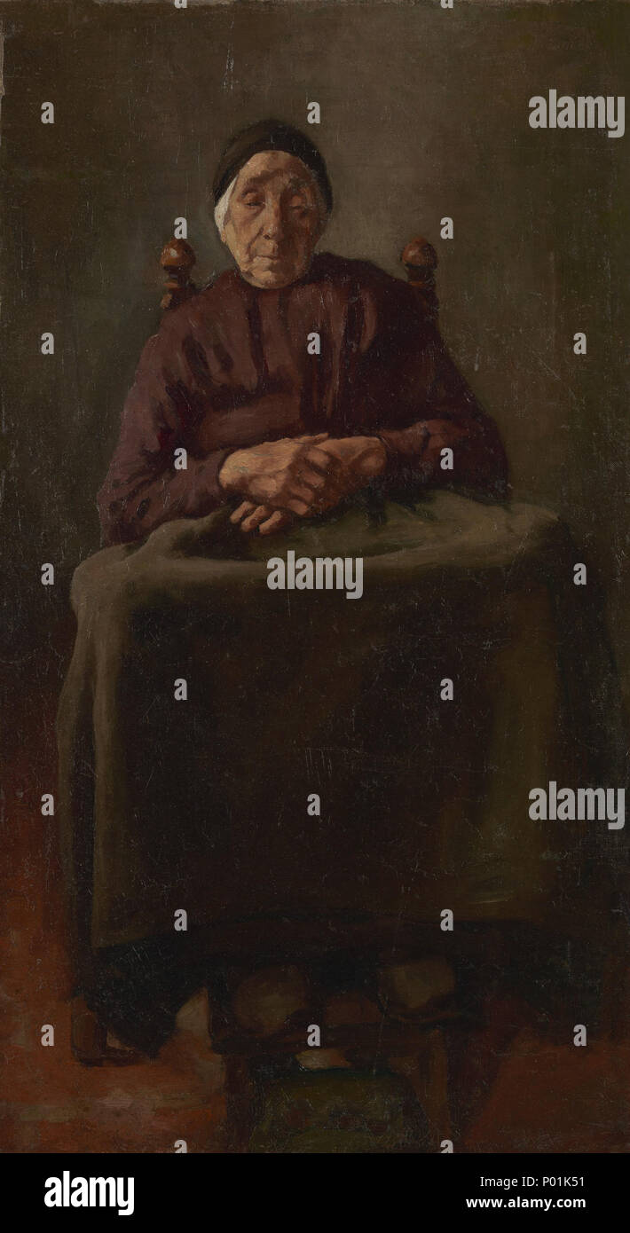 . English: Painting by Anthon van Rappard, 1882 - 1883 Nederlands ...