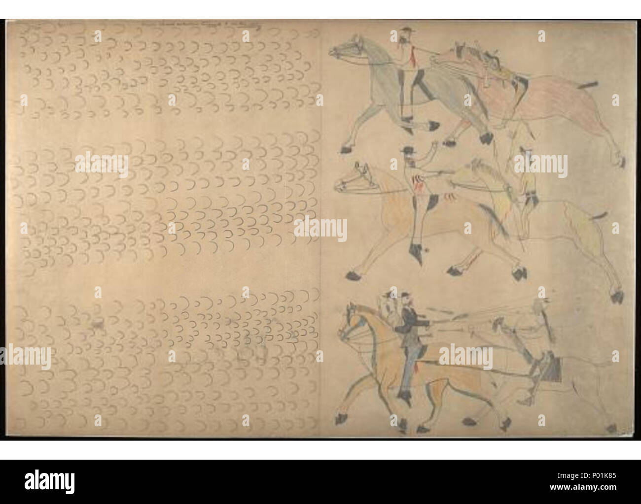 Battle of little bighorn red horse hi-res stock photography and images ...