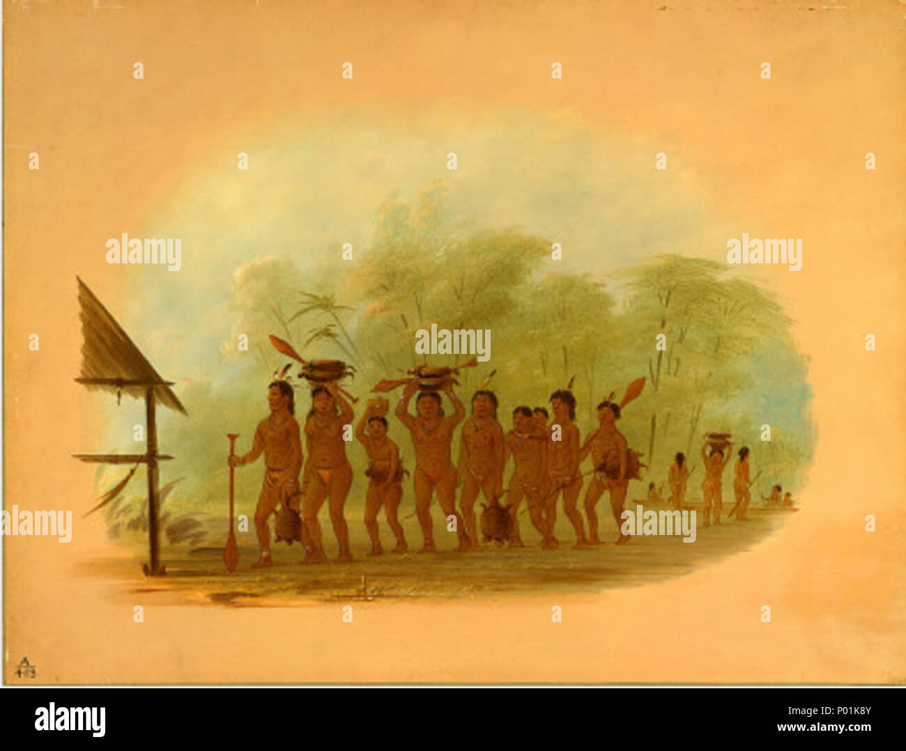 Amazon tribe hunting hi-res stock photography and images - Alamy