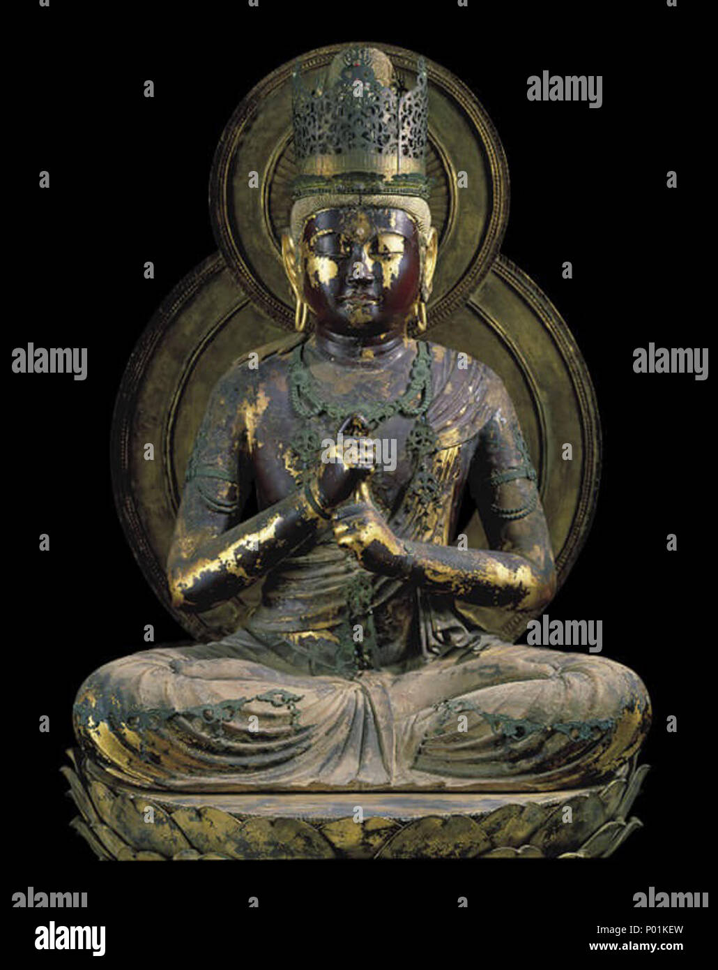 . English: Seated Dainichi Nyorai by Unkei (Enjoji, Nara) . 1176. Unkei ...