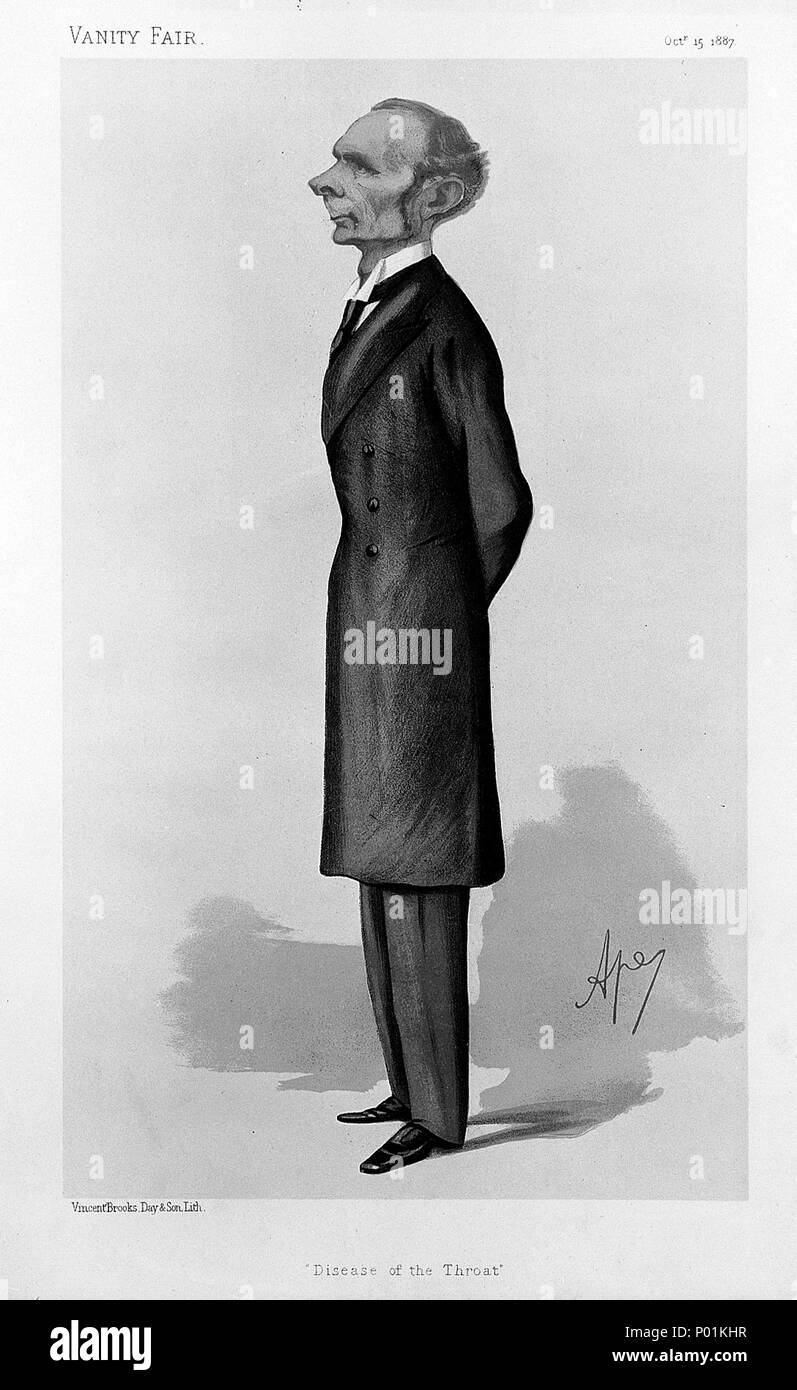 Sir morell mackenzie Black and White Stock Photos & Images - Alamy