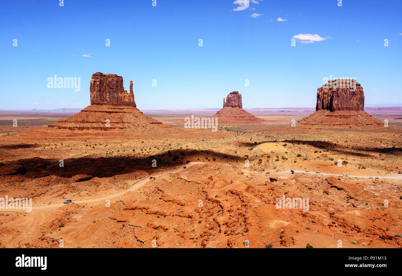 Clouds over Monument Valley Stock Photo - Alamy