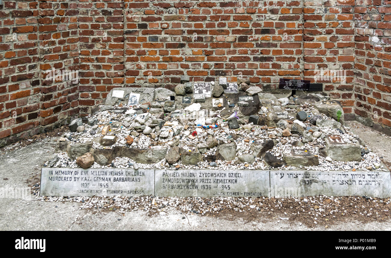 Jewish Cemetery in Warsaw - Monument commemorating 1 million Jewish ...