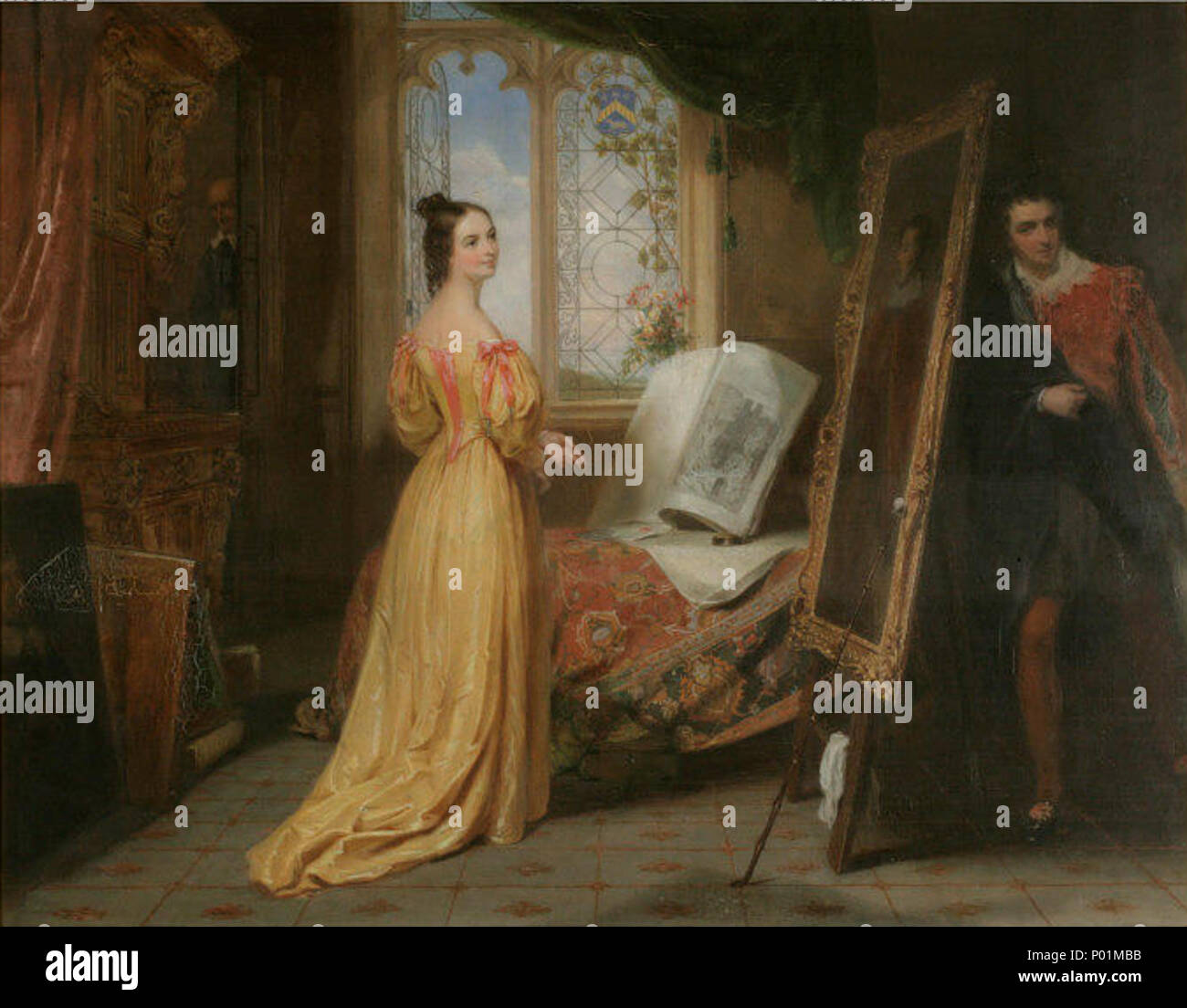 . English: Scene from 'The Honeymoon' 23 The honey moon Stock Photo - Alamy