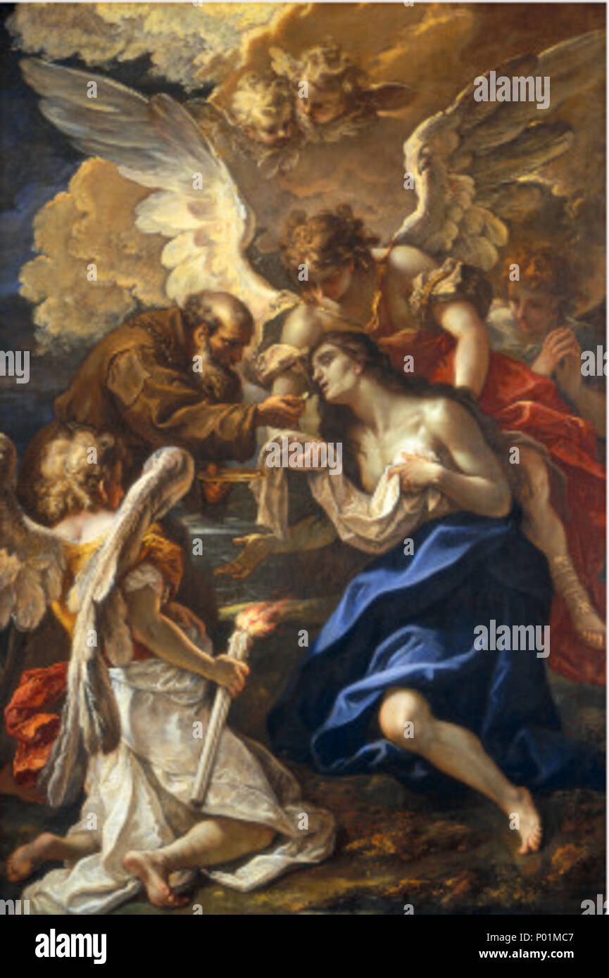 23 The last communion of saint mary of egypt Stock Photo - Alamy