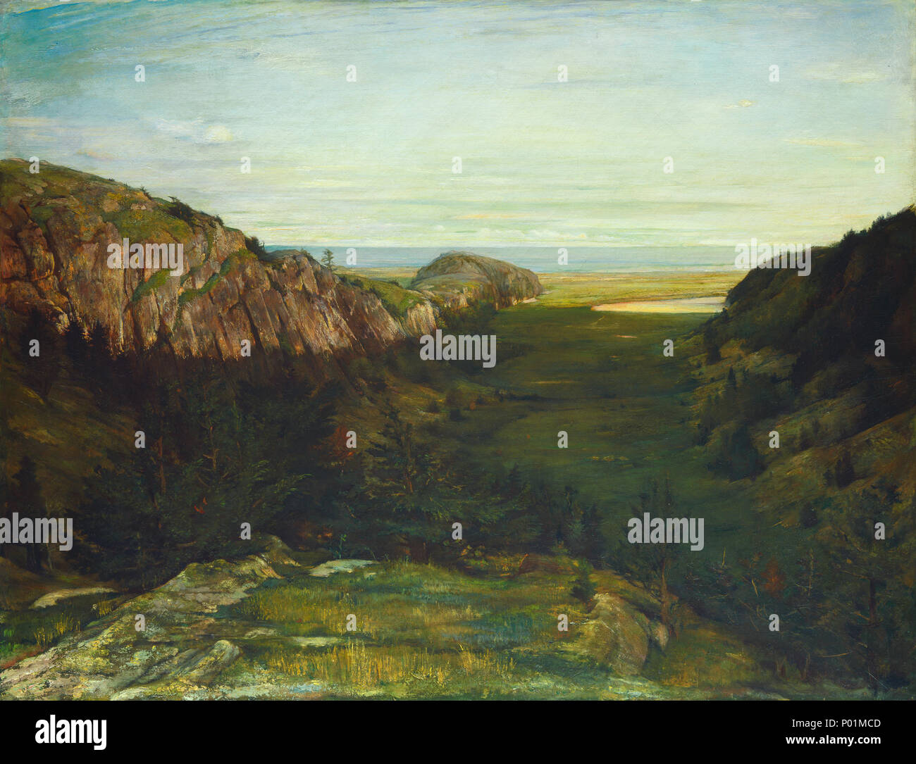 John la farge paradise rocks hi-res stock photography and images - Alamy