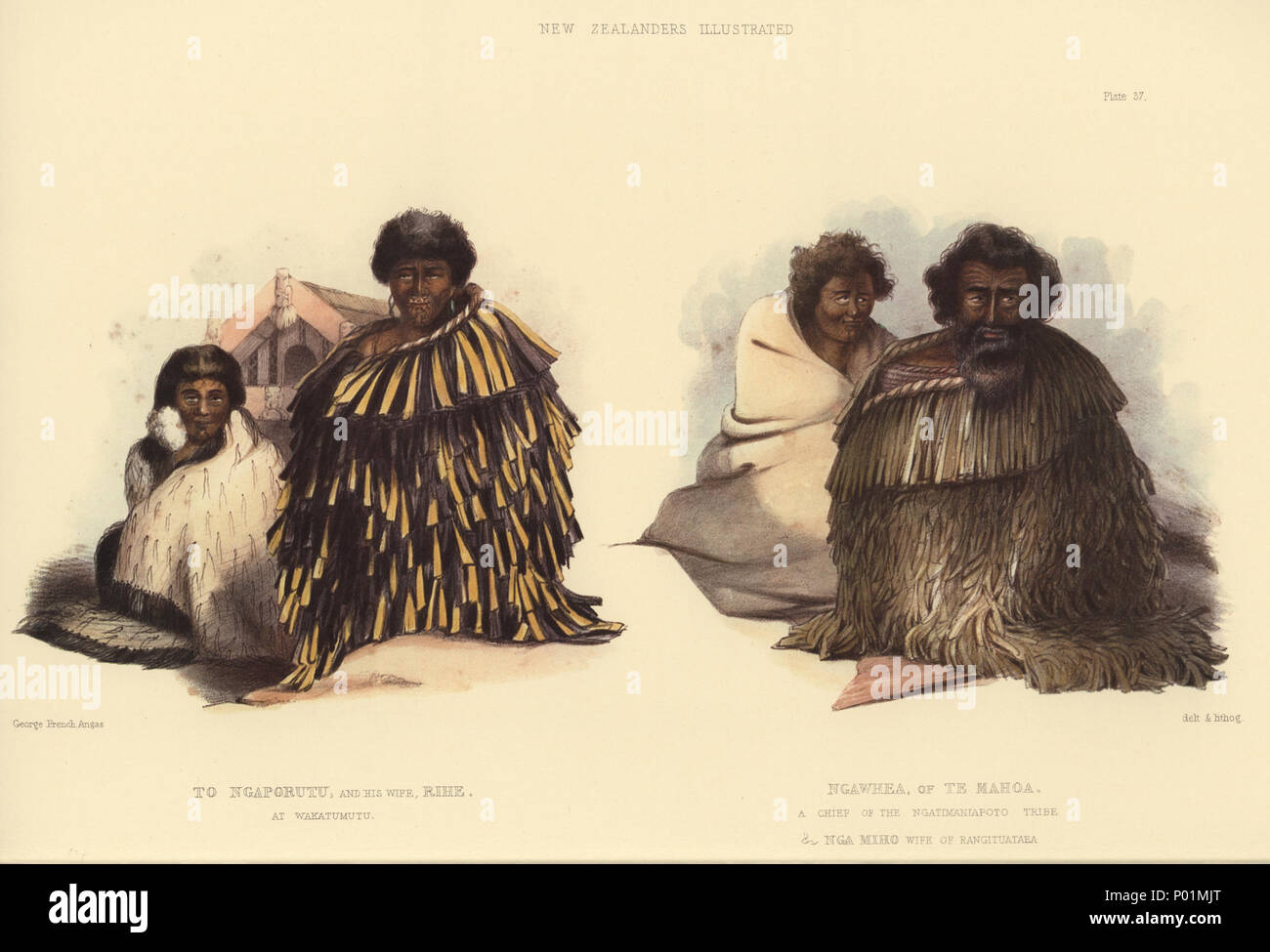 The maori warrior chiefs hi-res stock photography and images - Alamy
