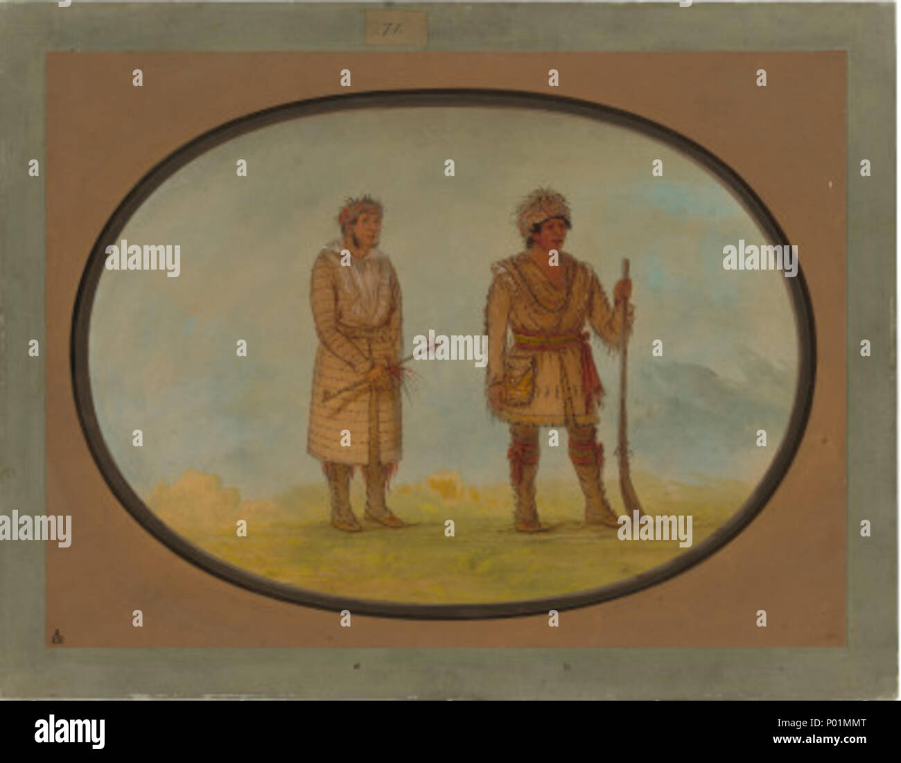 24 Two cherokee chiefs Stock Photo - Alamy