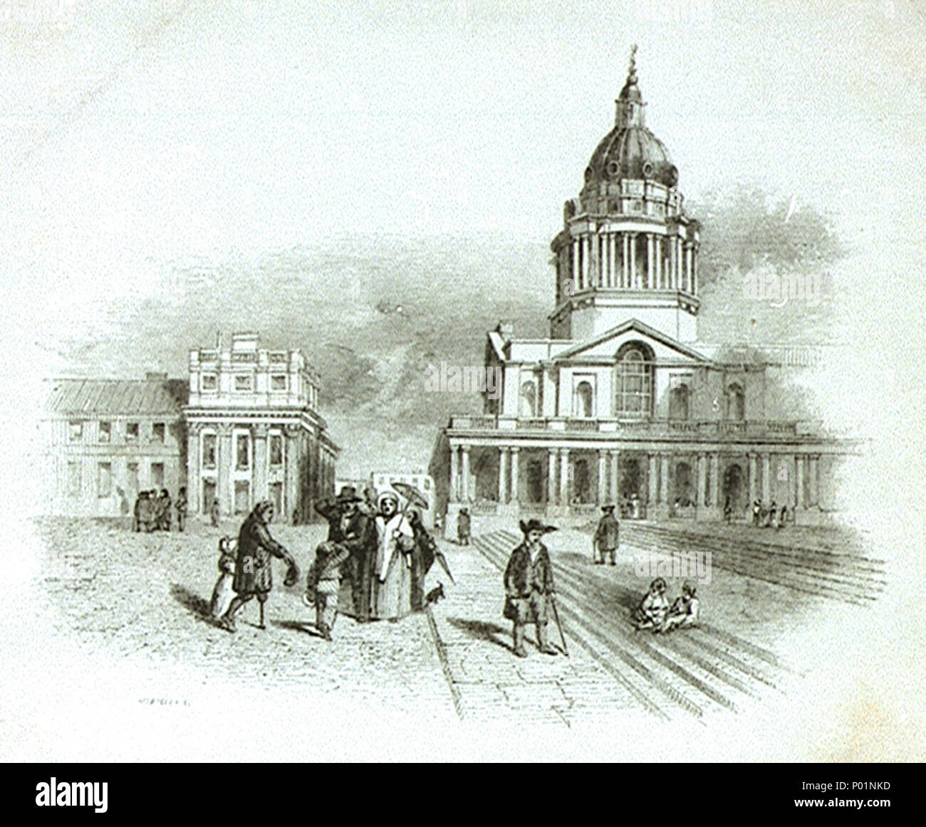 . English: 'Jack and his Father meeting Sir Hercules' [at Greenwich ...