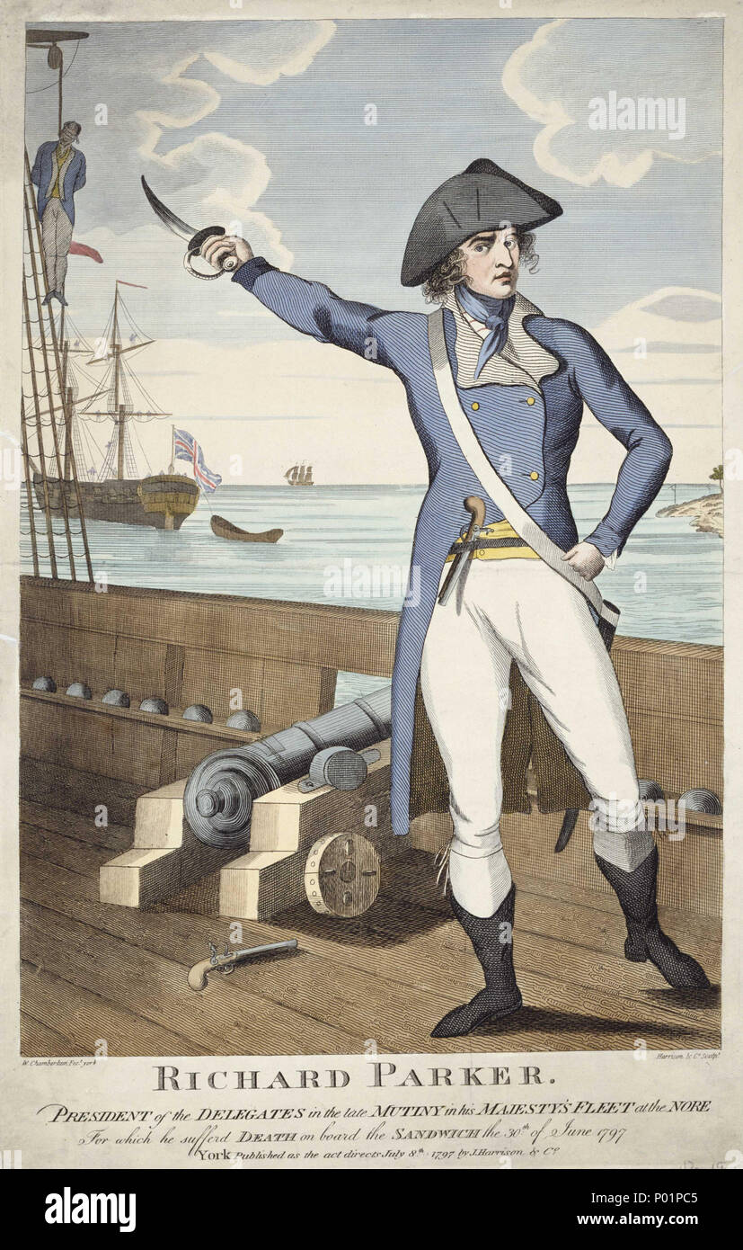 . English: 'Richard Parker President of the Delegates in the late ...