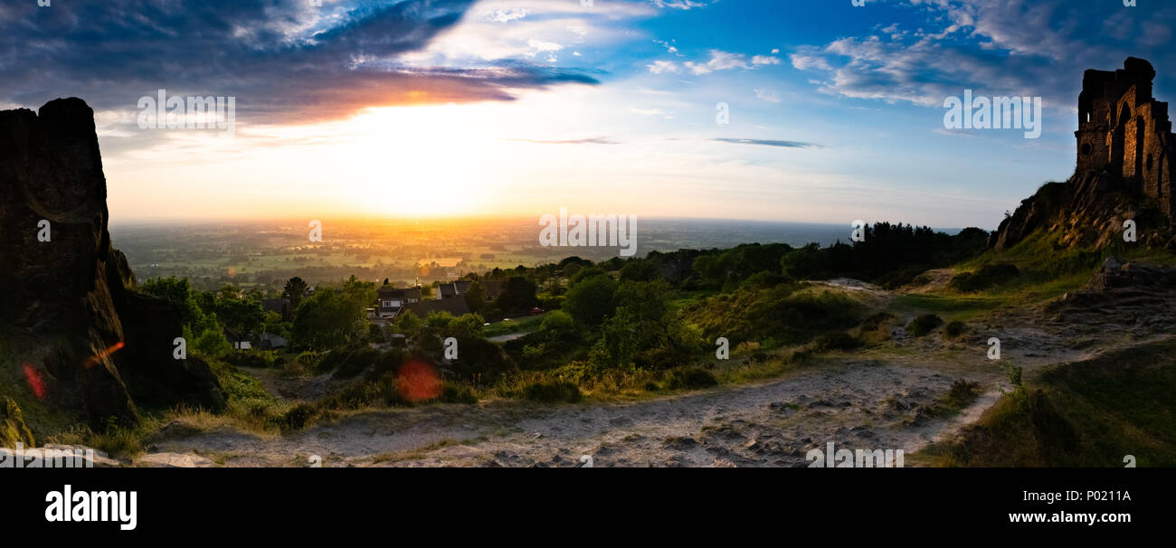 Cheshire and staffordshire border hi-res stock photography and images ...