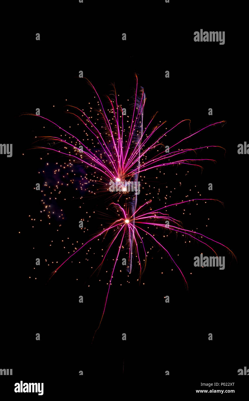 Dazzling firework explosion hi-res stock photography and images - Alamy
