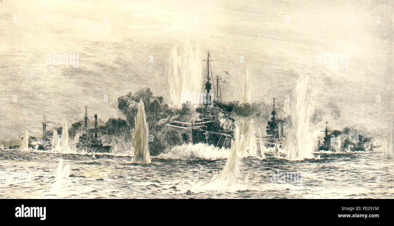 Hms Defence 1916 Painting