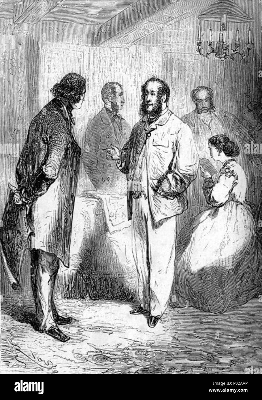 8 'The Children of Captain Grant' by Édouard Riou 075 Stock Photo - Alamy