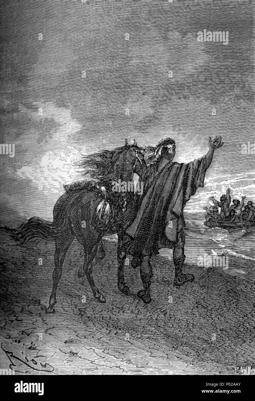 8 'The Children of Captain Grant' by Édouard Riou 073 Stock Photo - Alamy