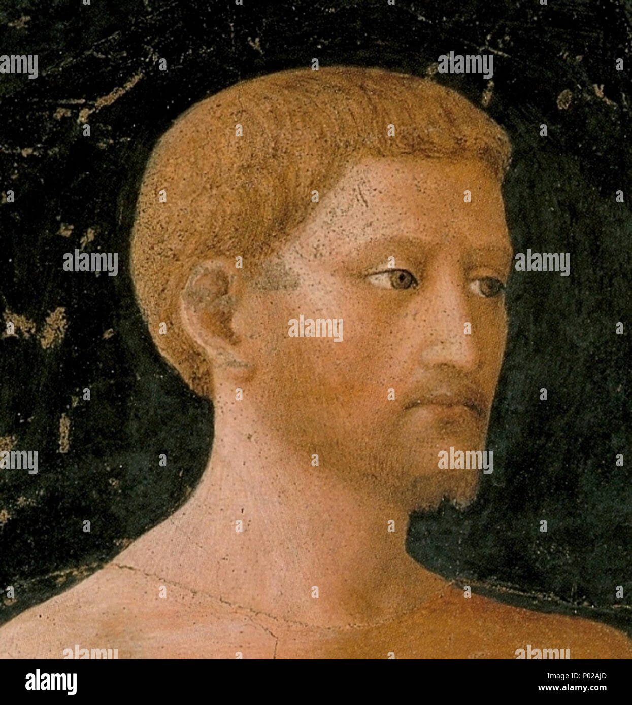. Cappella brancacci, Tentazione di Adamo ed Eva (restaurato), Masolino ...