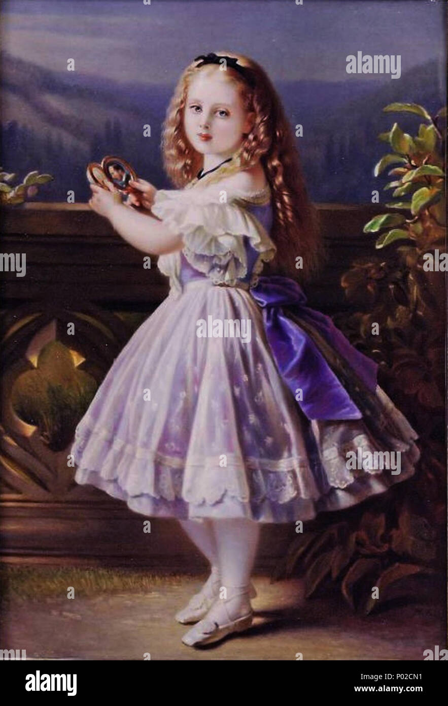 . English: Princess Beatrice (1857-1944) portrait of a young princess ...