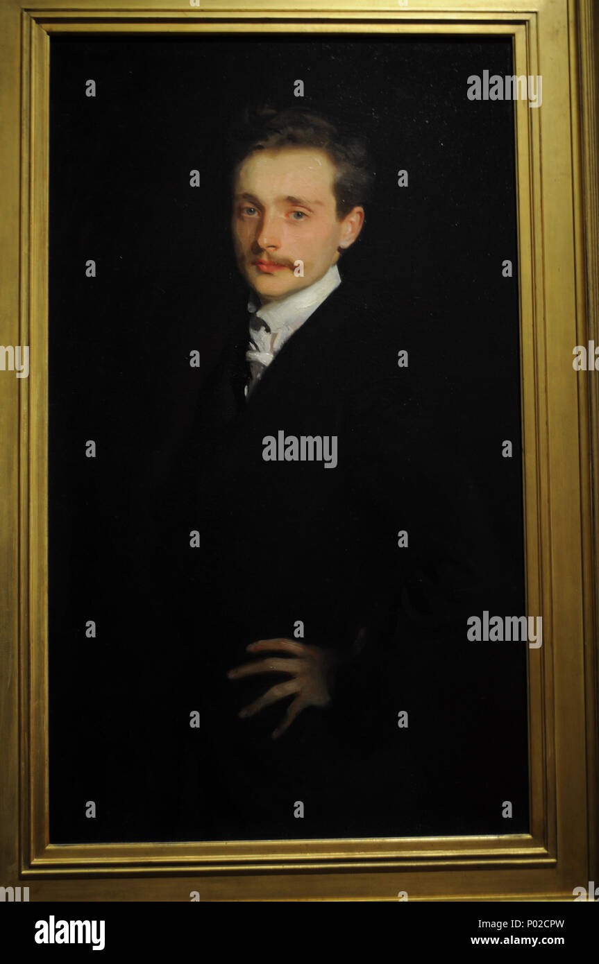 55 John Singer Sargent - Léon Delafosse 02 Stock Photo - Alamy