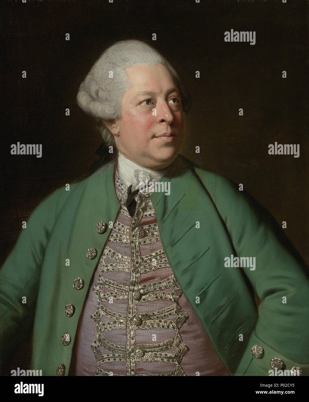 . English: Portrait of Edward Holden Cruttenden (1720-1771), Director ...