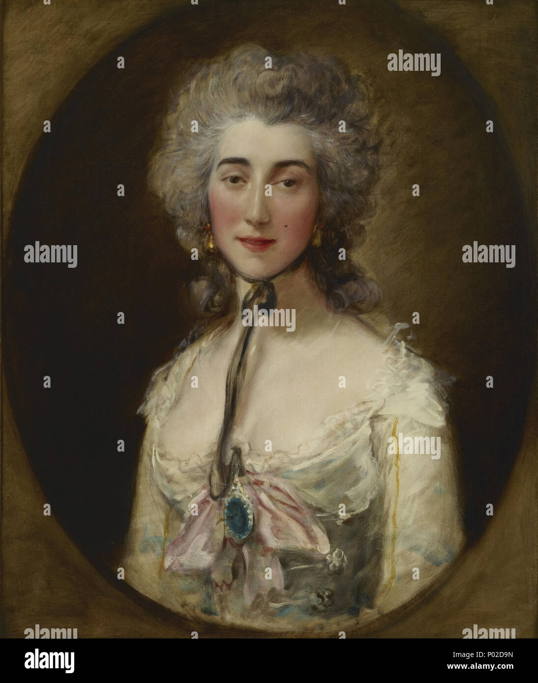 19 Thomas Gainsborough - Portrait of Grace Dalrymple Elliott - Frick ...
