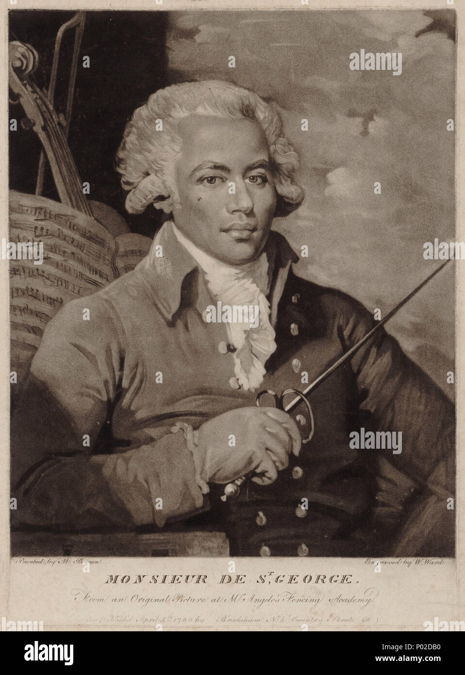 . English: Chevalier de Saint-Georges (1745-1799) was one of the ...
