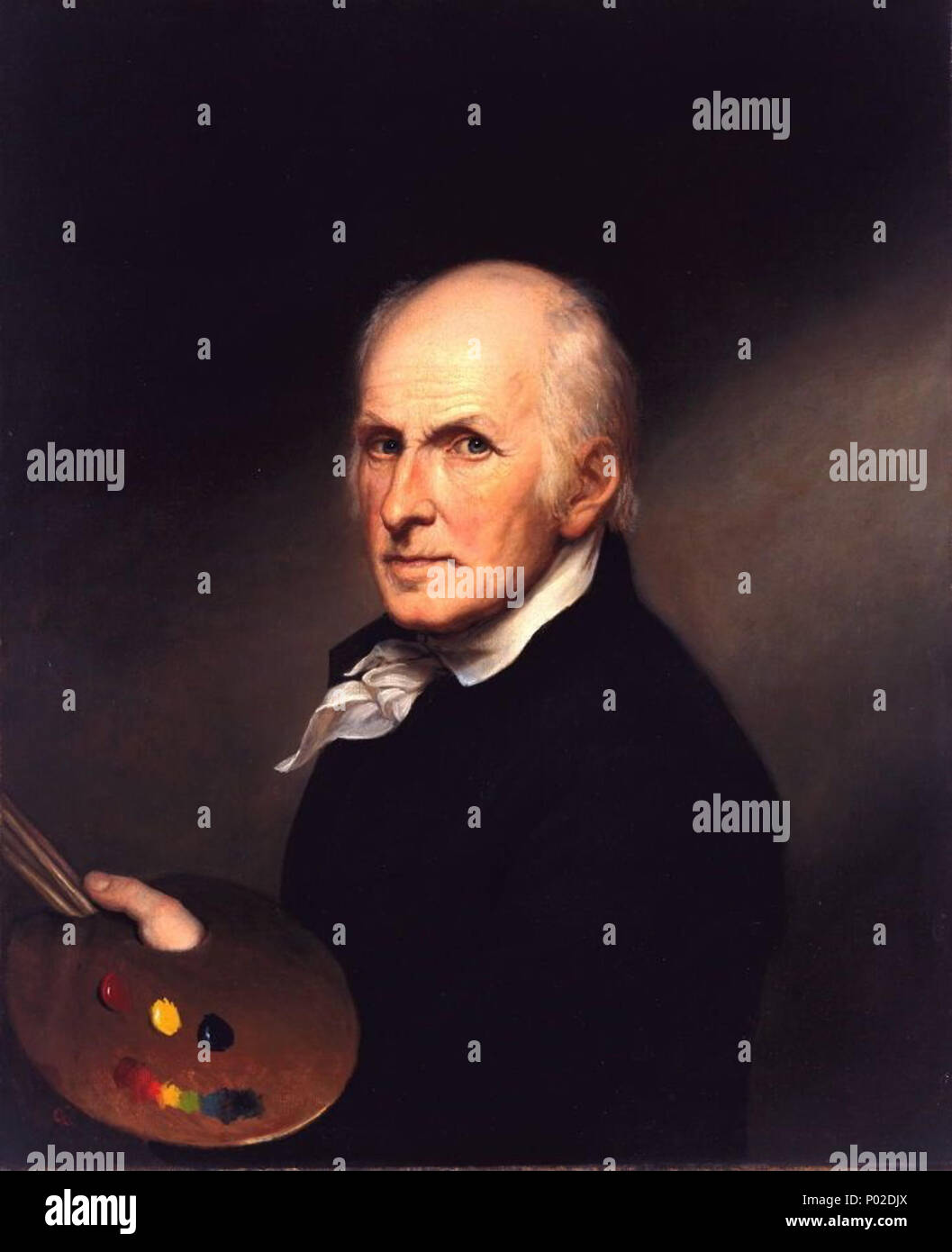 Charles peale self portrait hi-res stock photography and images - Alamy