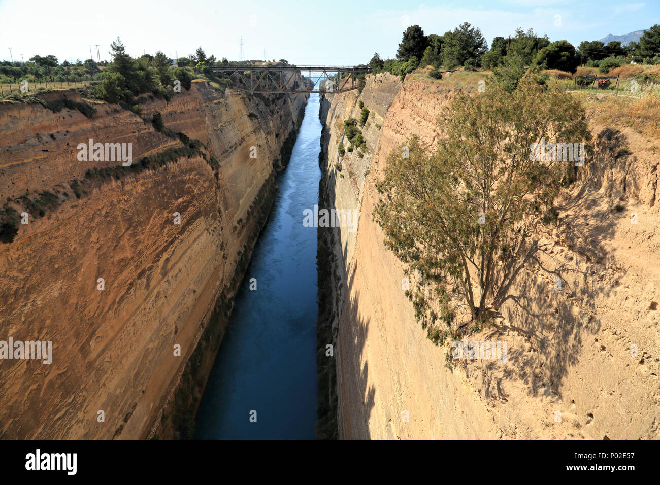 Corinth canal hi-res stock photography and images - Alamy