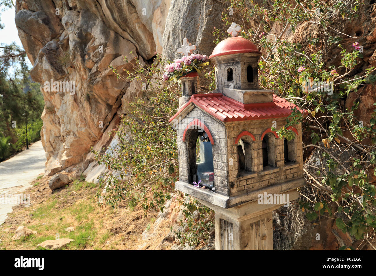 Greek shrine europe hi-res stock photography and images - Alamy