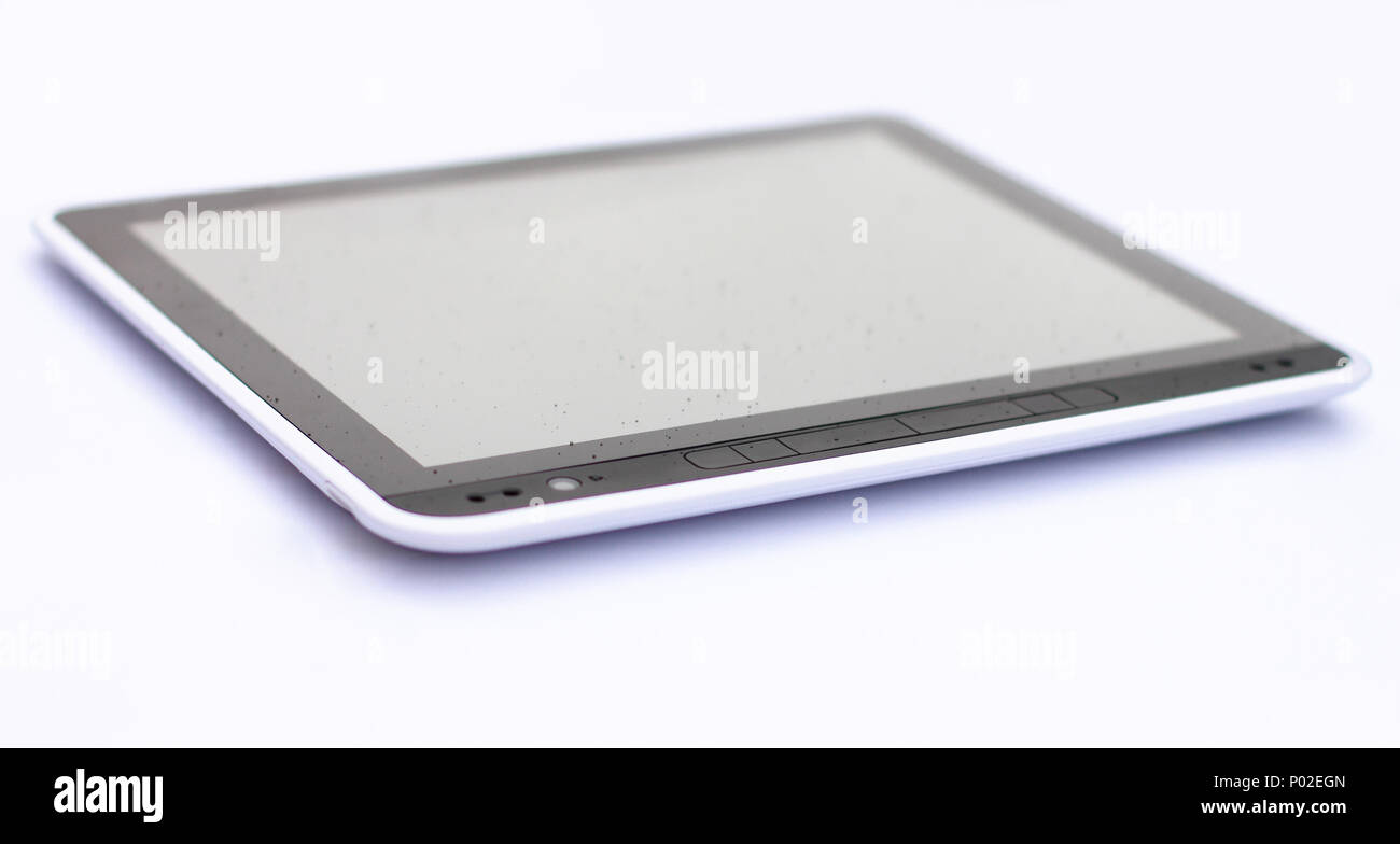 Monitor icon blue frame design hi-res stock photography and images - Alamy