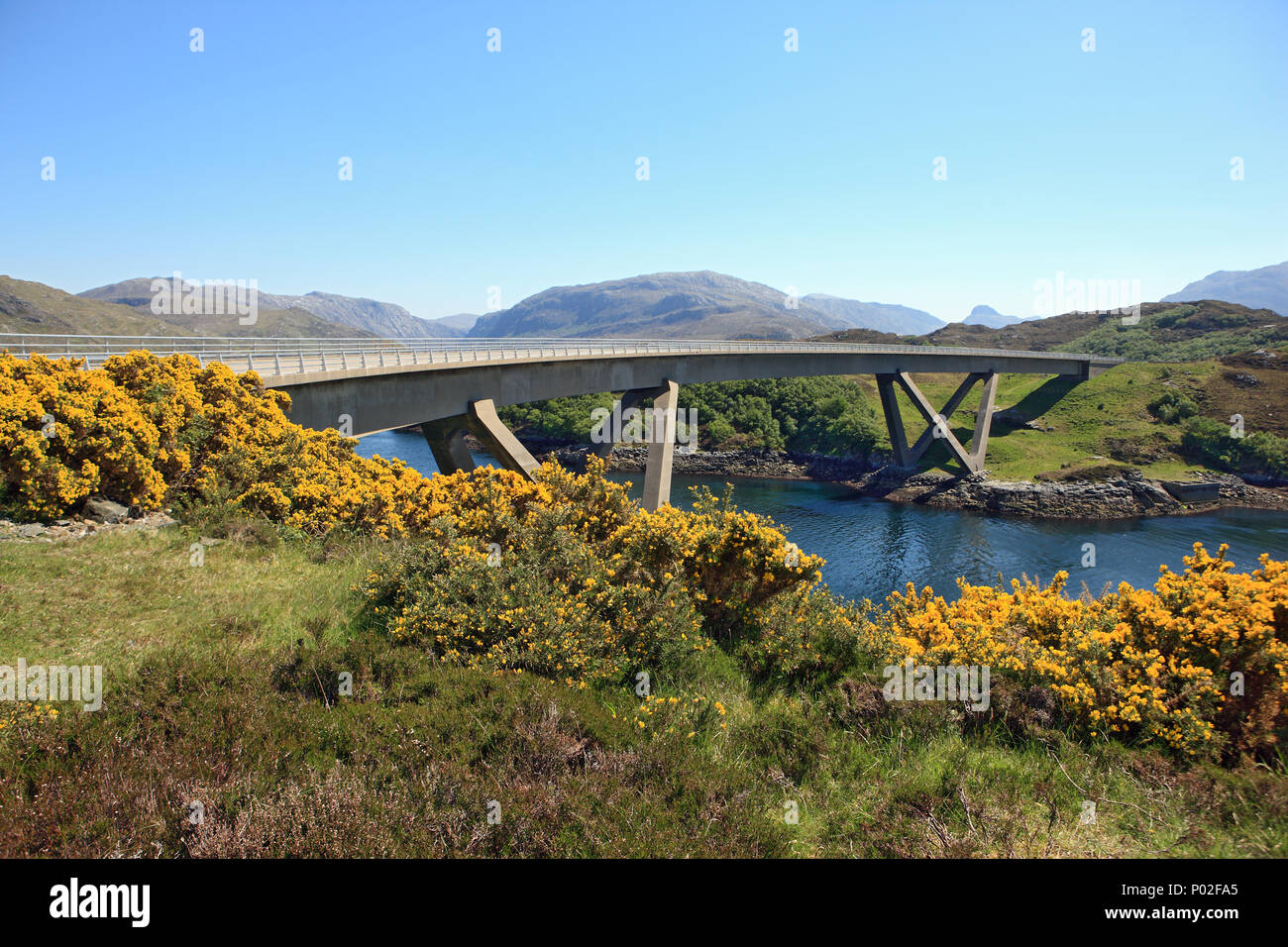 Scotland kylesku bridge hi-res stock photography and images - Alamy