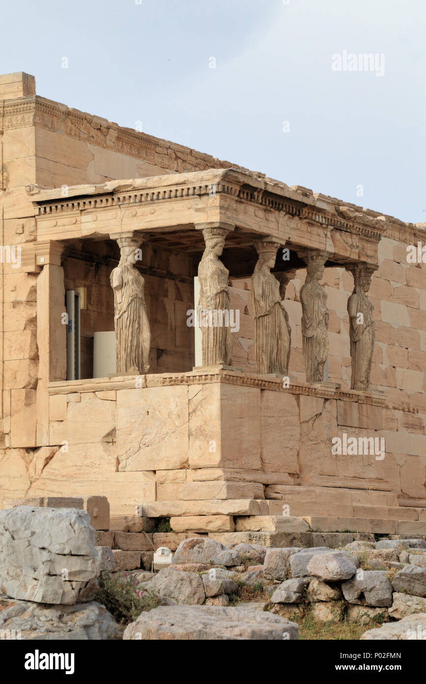 Erecteion temple hi-res stock photography and images - Alamy