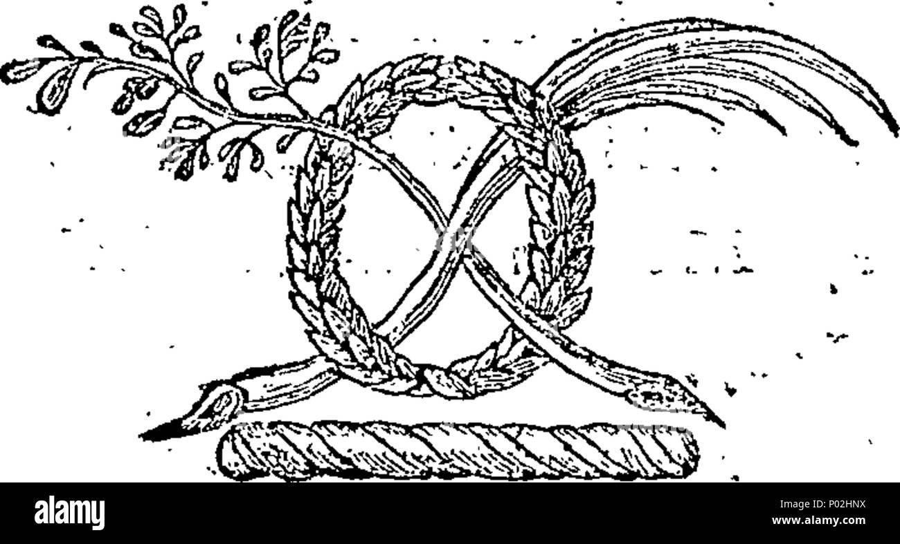 . English: Fleuron from book: A catalogue of the pictures, sculptures ...