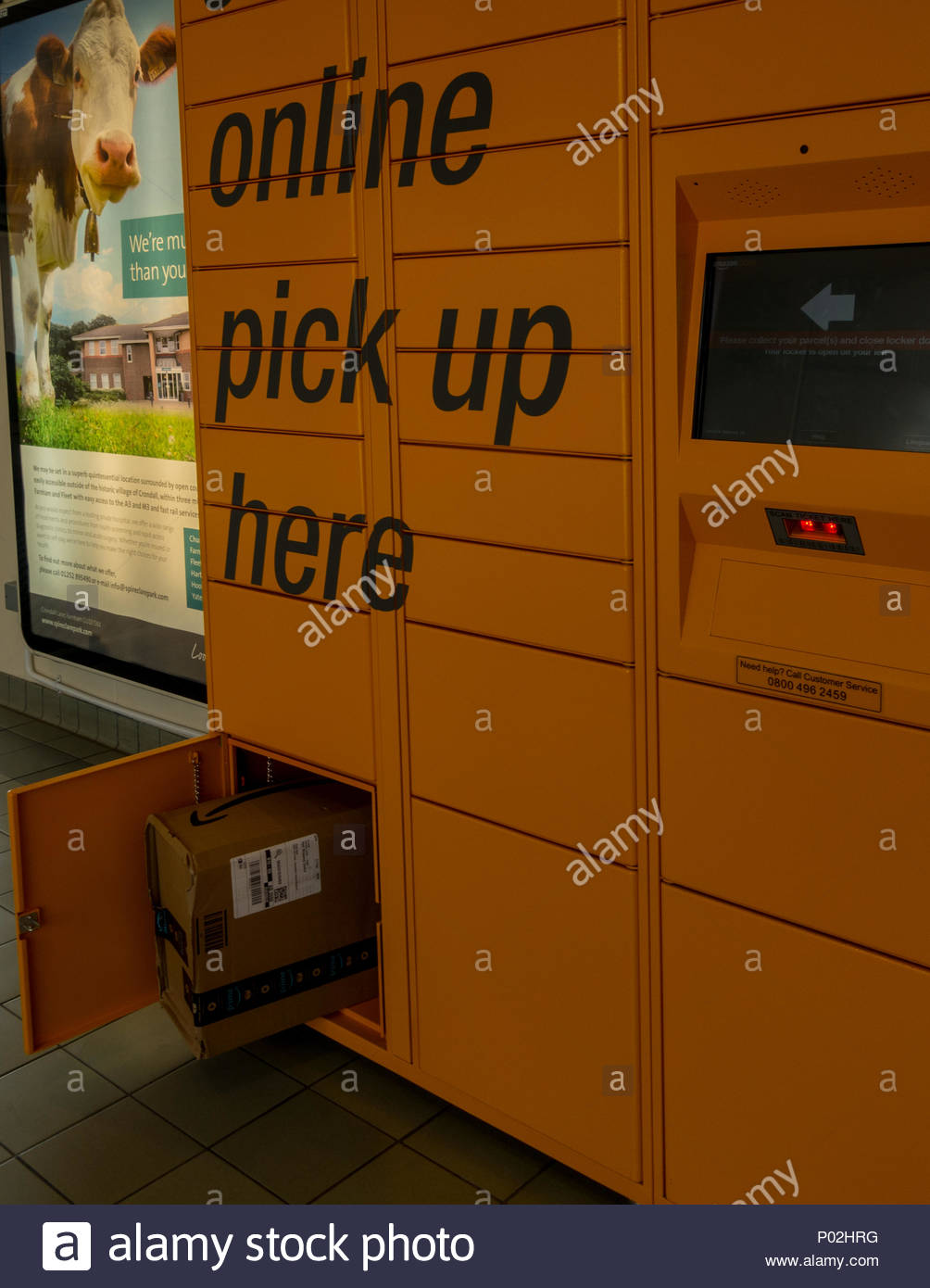 Delivery Lockers High Resolution Stock Photography and Images - Alamy