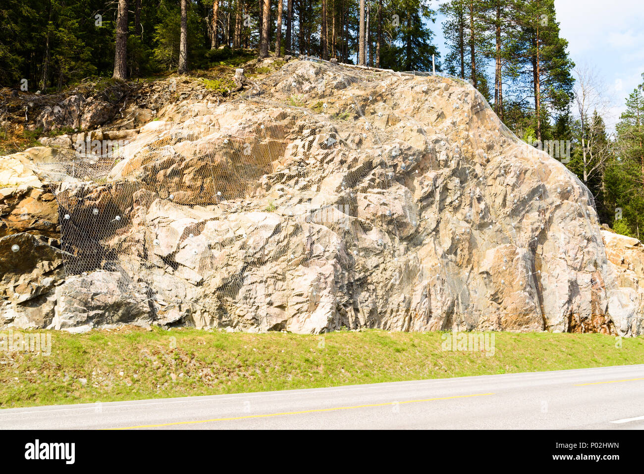 Rockslide protection hi-res stock photography and images - Alamy