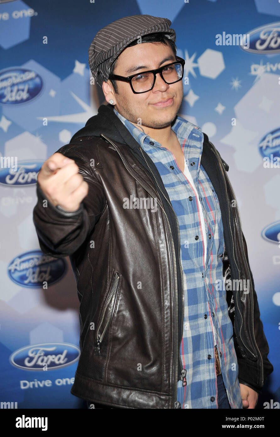 Andrew Garcia 73 - American Idol Top 12 Party at Industry Club in Los ...