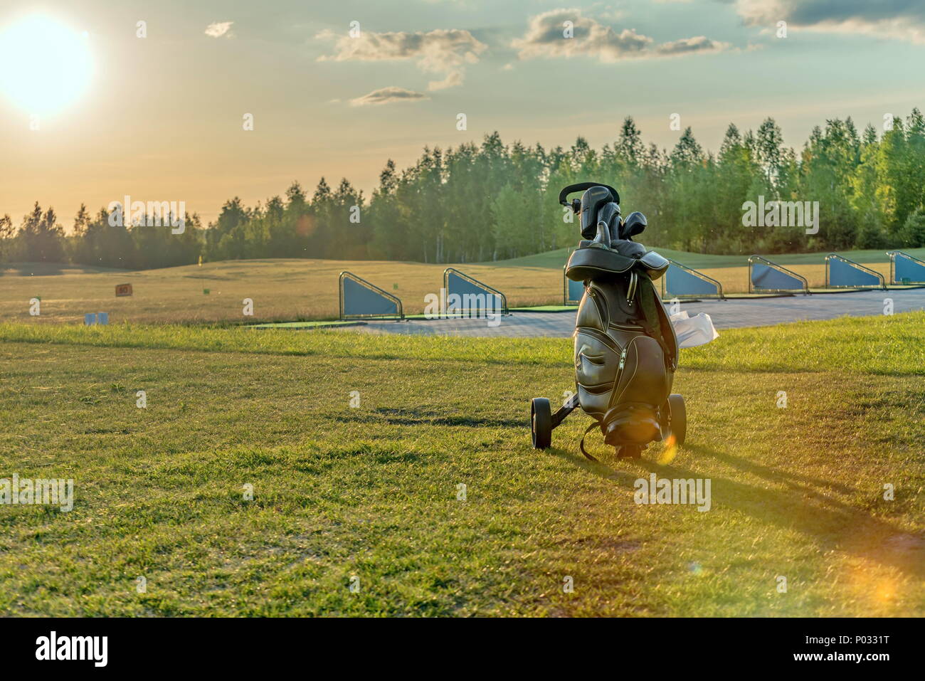 golf course summer Stock Photo - Alamy