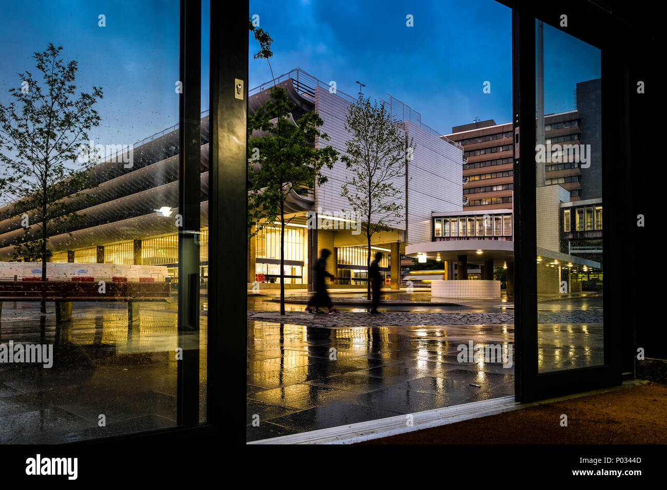 The Coach Station at Preston Bus Station Stock Photo - Alamy