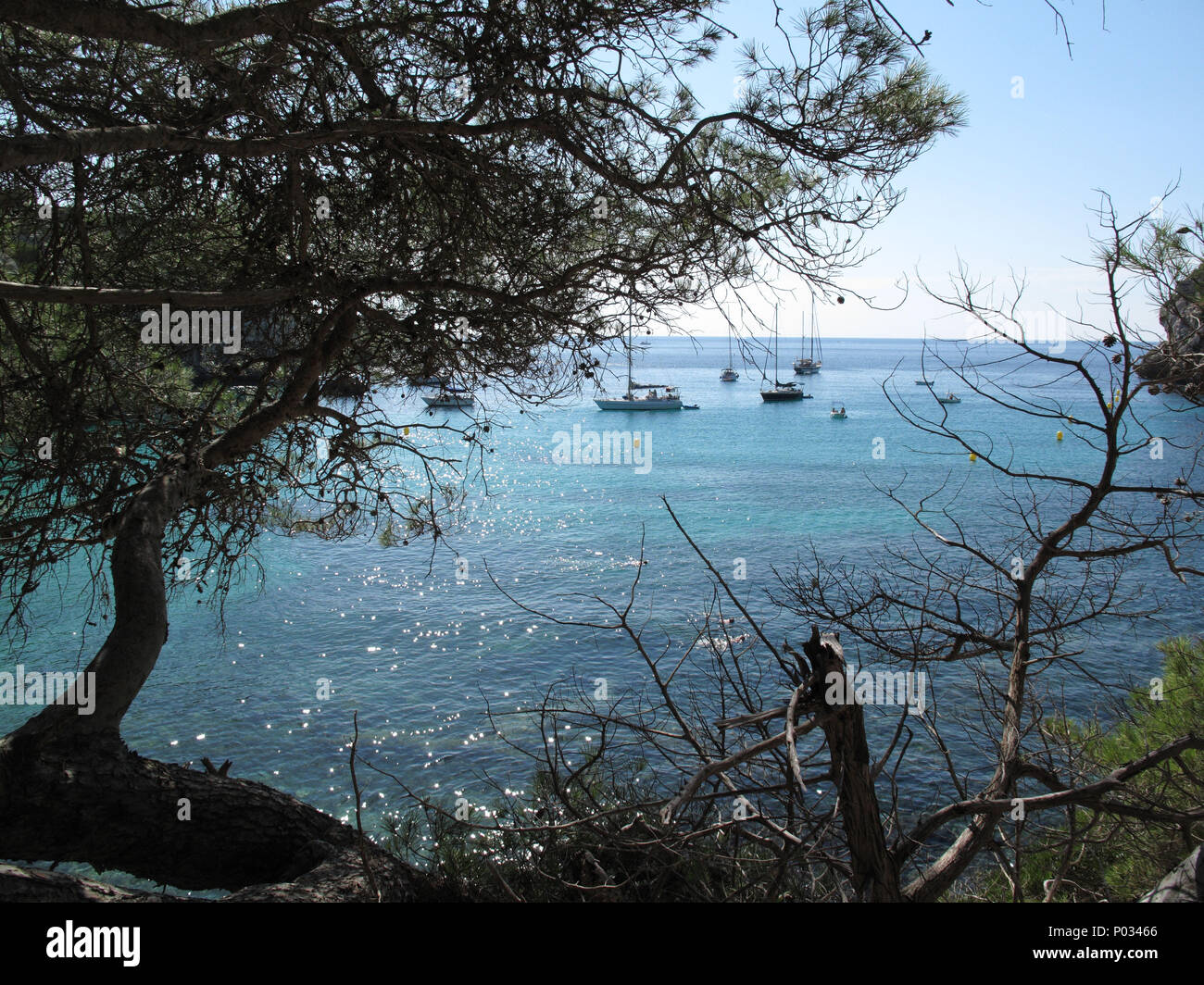 Macarella beach swim hi-res stock photography and images - Alamy