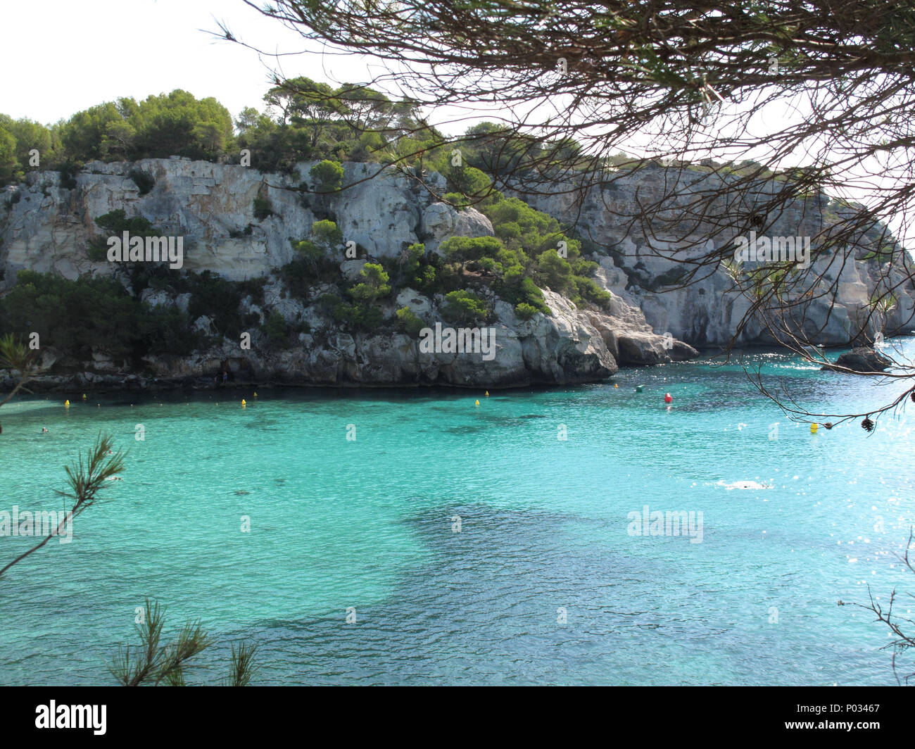 Macarella beach swim hi-res stock photography and images - Alamy