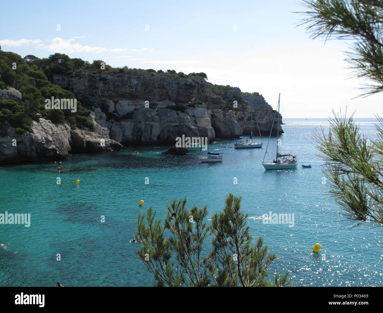 Minorca bay hi-res stock photography and images - Alamy